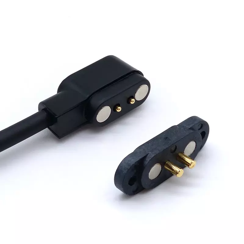 2P 2.84mm磁吸式充電線 Magnetic Pogo Pin USB Charging Cable｜杉洋企業｜台灣線材加工製造商