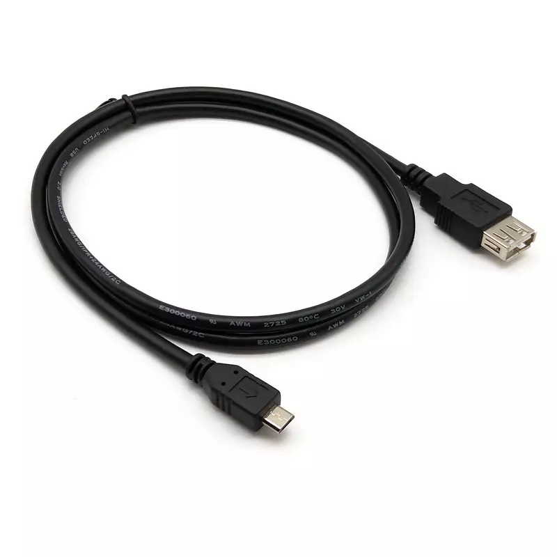 USB 2.0 A Female to Micro-B Male HI-Speed Cable, USB 2.0 Cable-13 ...