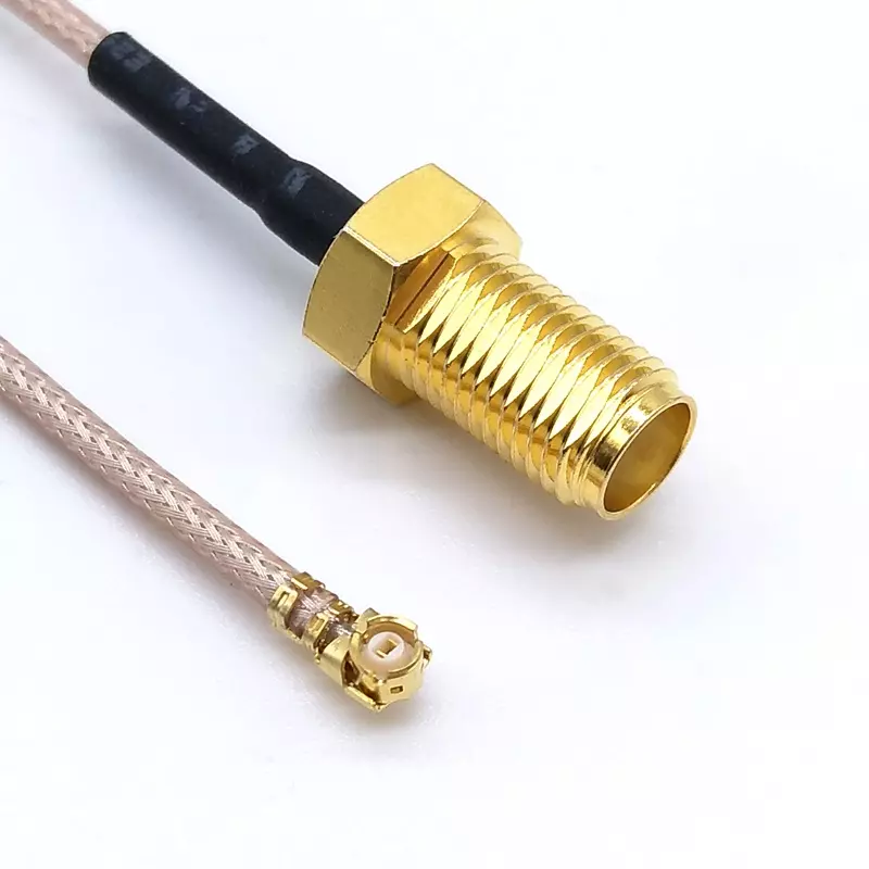 SMA母座轉I-PEX RG178 RF Coaxial Cable 射頻同軸線｜杉洋企業｜台灣線材加工製造商