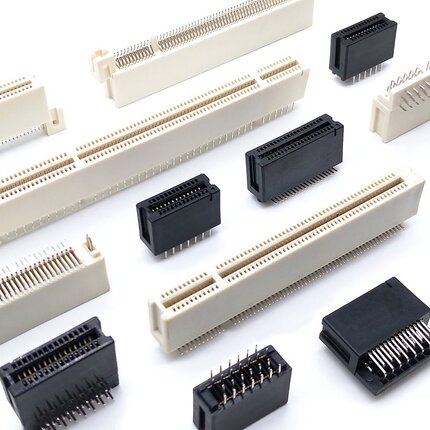 Standard/High-Density/Solderable/PCI/PCIe Card Edge Connector, Card ...