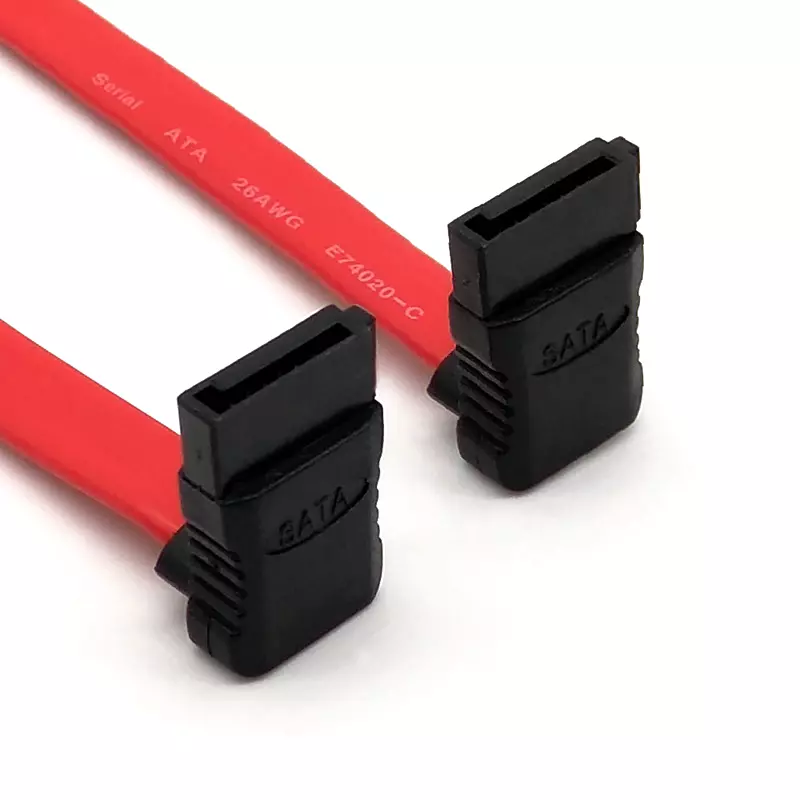 7P 90 degree Female to Female Standard SATA Cable｜Sunny Young ...